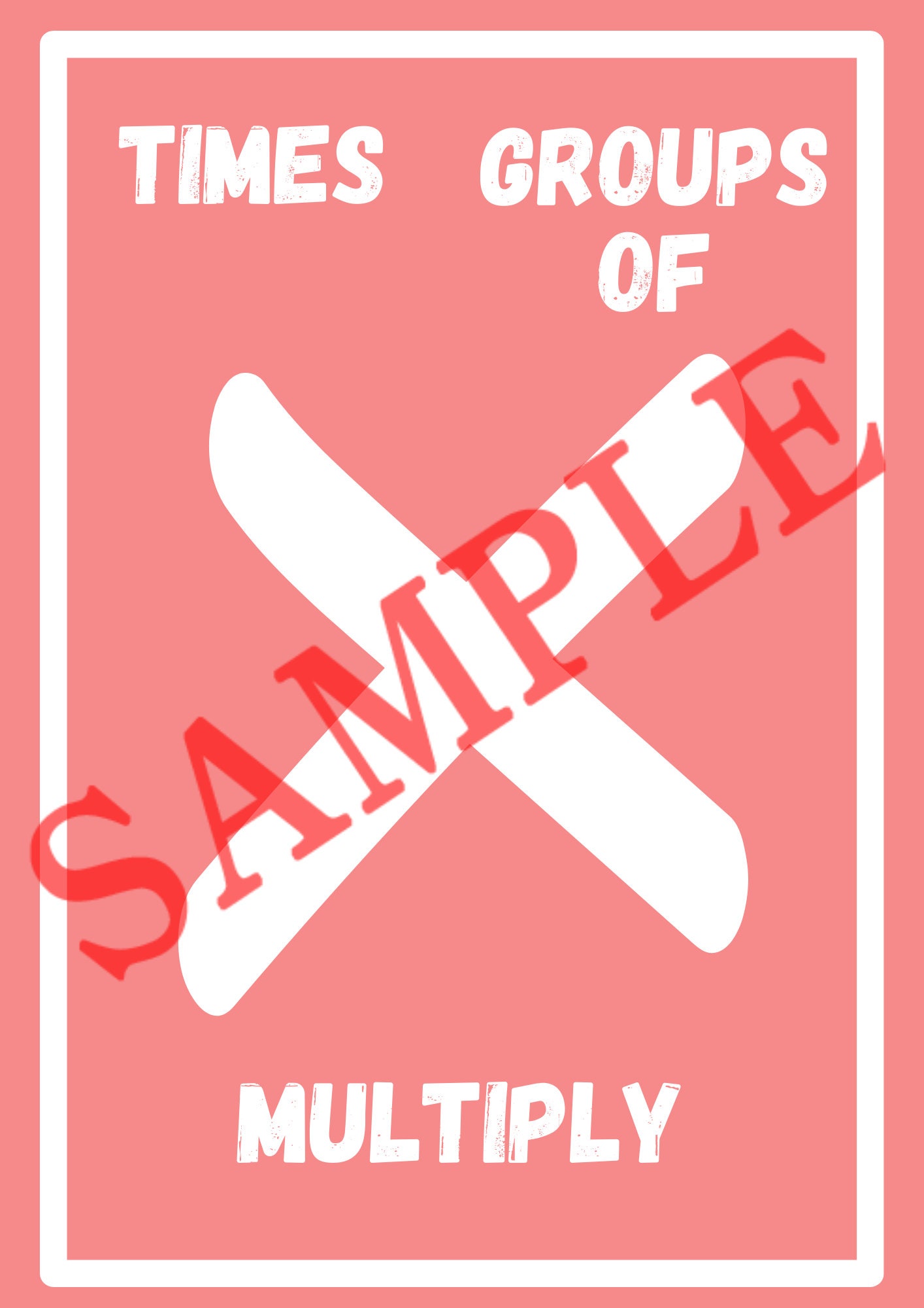 Primary Math Poster Pack - Etsy