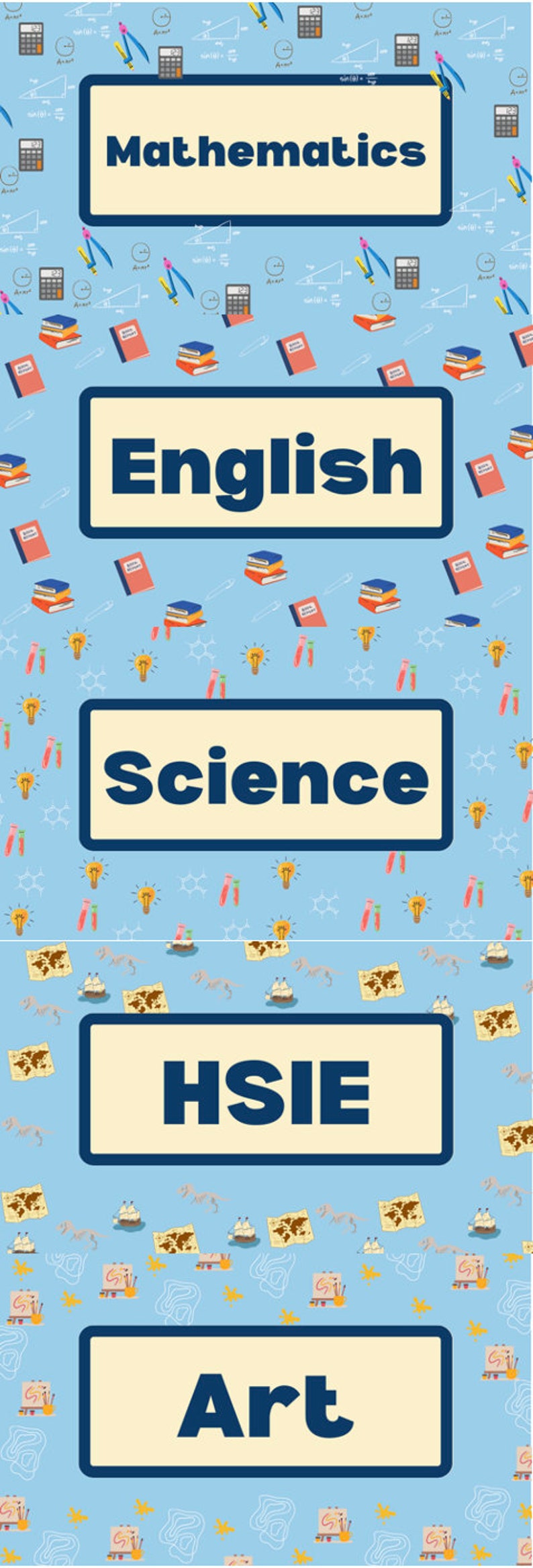 Groovy Classroom Decor Pack - Etsy