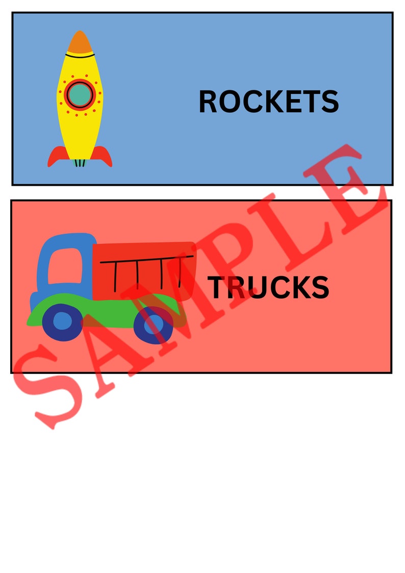 Toy Themed Classroom Group Labels - Etsy