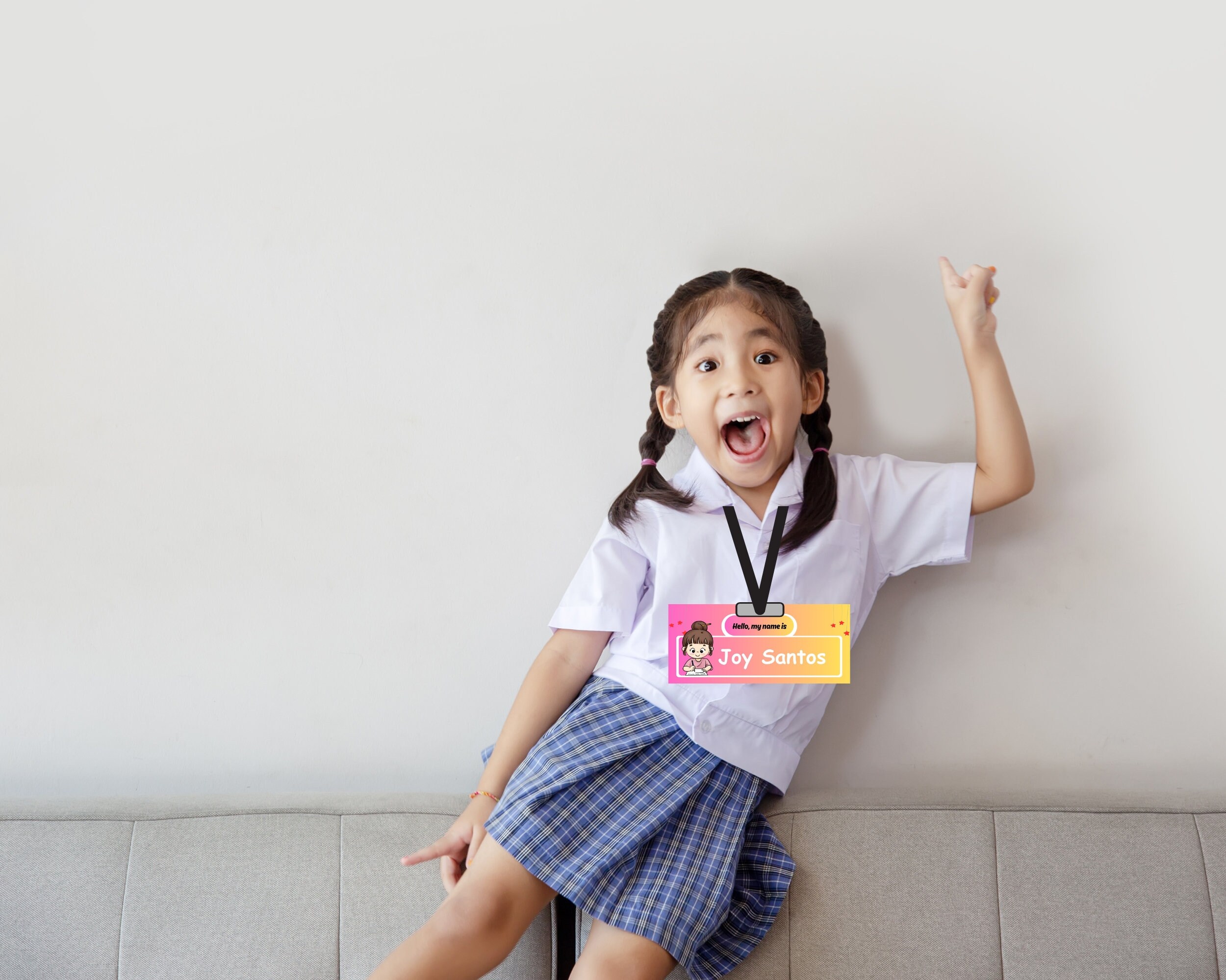 Name Tag for Student , Editable Name Tag for Students, Back to School ...