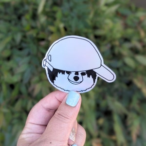 Yeontan V Dog Holographic Sticker | Taehyung BTS Yeontan Vinyl Sticker ...