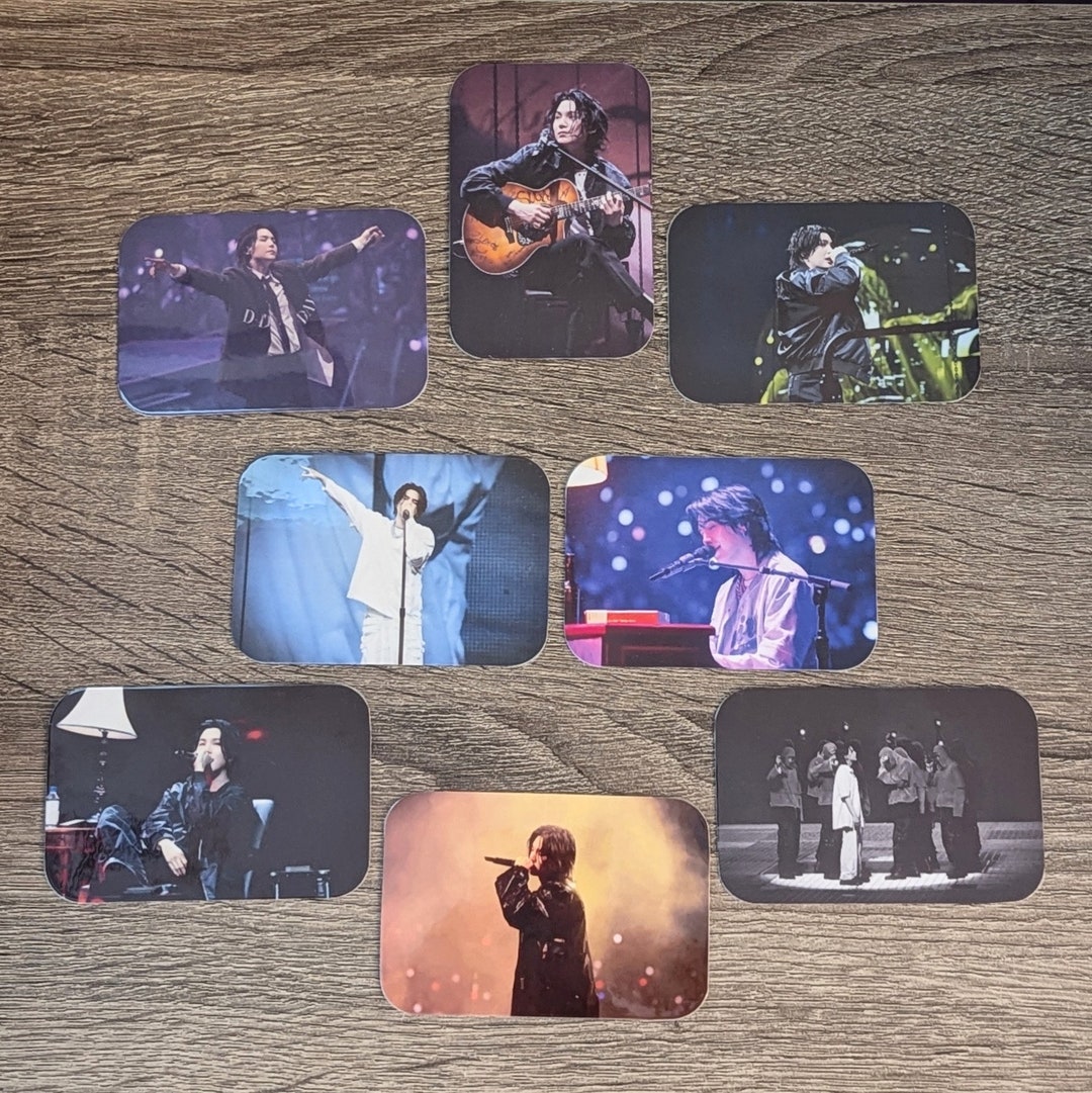 Agust D Tour D-day Fanmade Photocards | Min Yoongi Bias Gift for ARMY ...