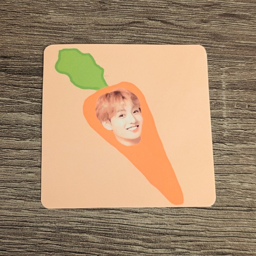 BTS Jungkook Carrot Sticker Army BTS Vinyl Sticker, Gift for Army ...