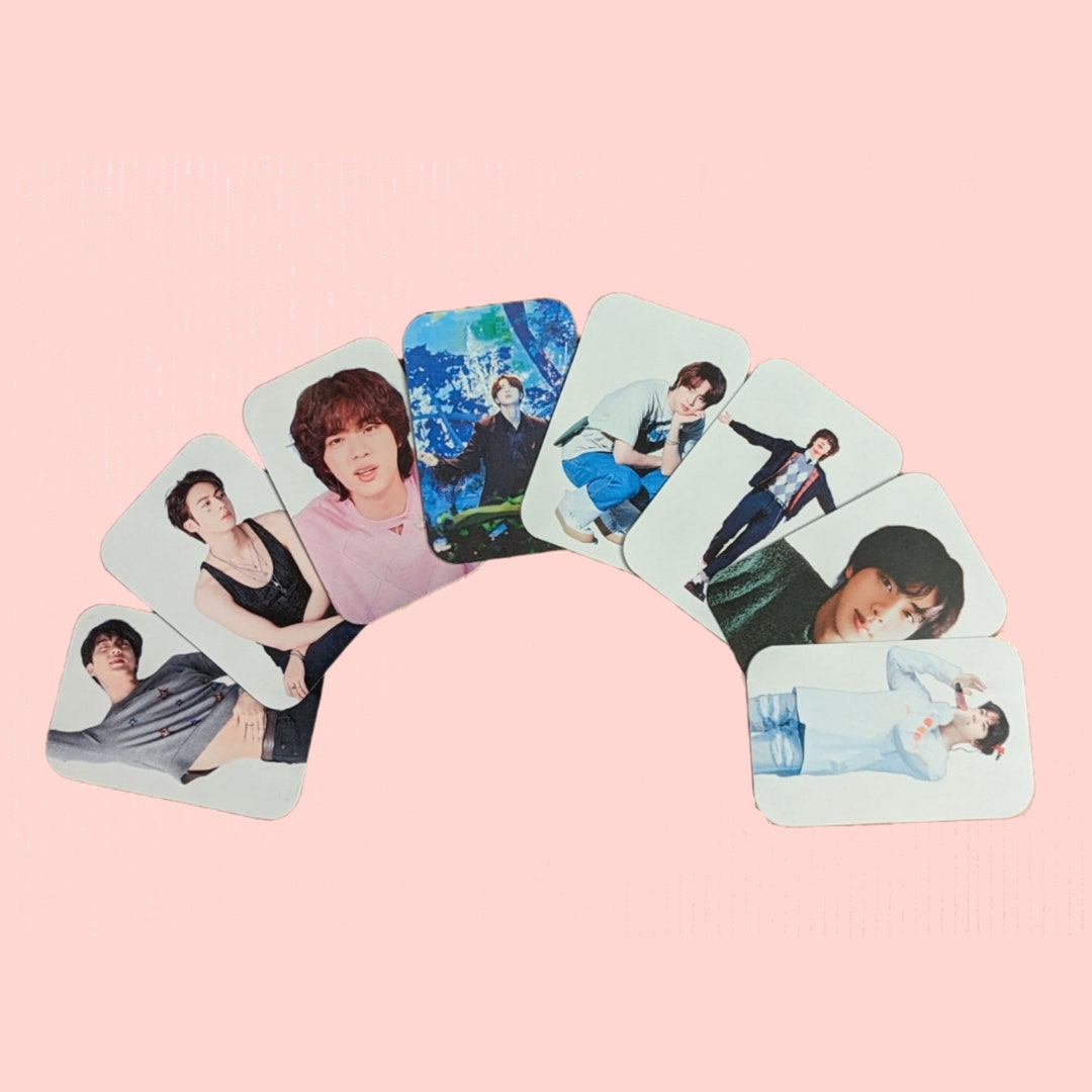 Pretty Jin Fanmade Photocards | Kim Seokjin Bias Gift for ARMY, Jin ...
