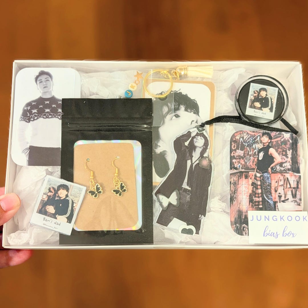 BTS Jungkook Bias Box Jungkook BTS, Gift for Army, Jeon Jungkook Bias ...