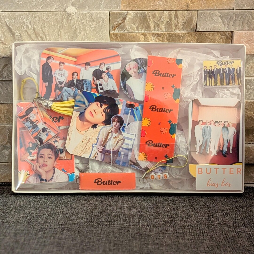 BTS Butter Bias Box | BTS Gift for Army, Butter Gift Box, Bts Pop ...