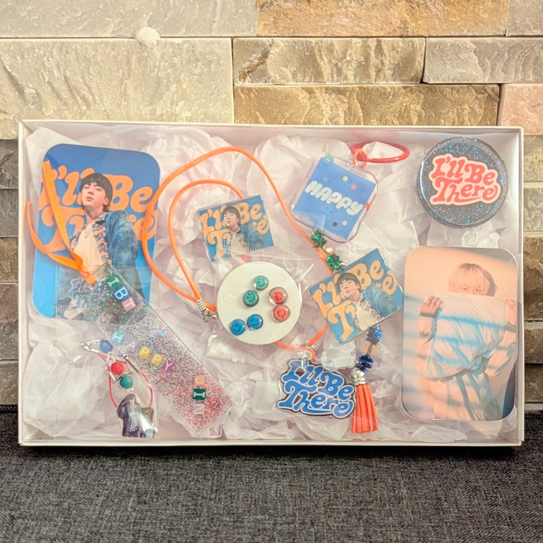 BTS Jin I'll Be There Bias Box Jin Bts, Gift for Army, Bias BTS Pack ...