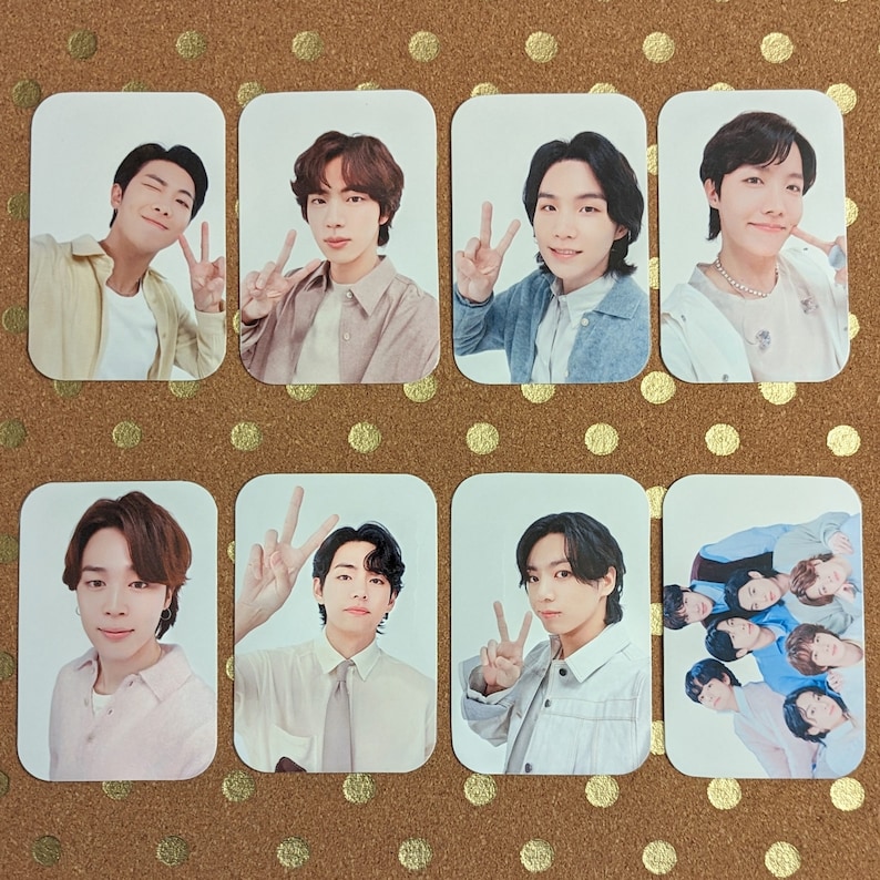 BTS Festa 2023 Selca Fanmade Photocards BTS Gift for Army - Etsy