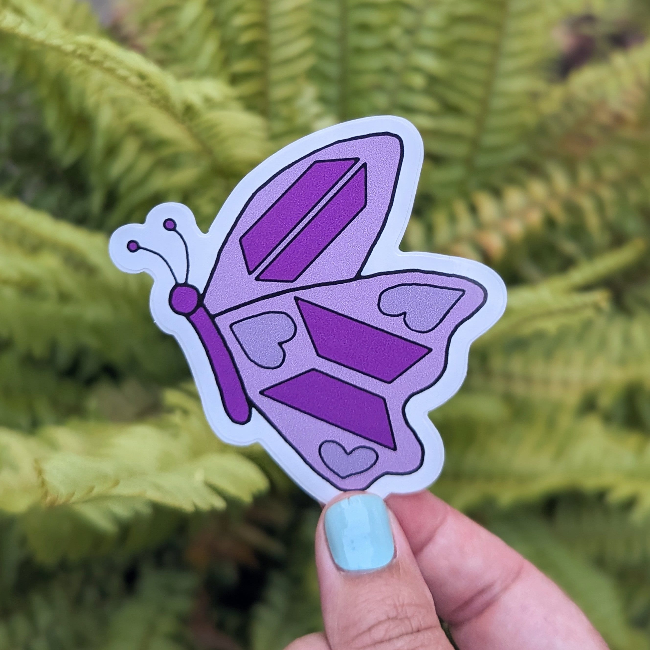 BTS Purple Army Butterfly Sticker Army BTS Vinyl Sticker - Etsy