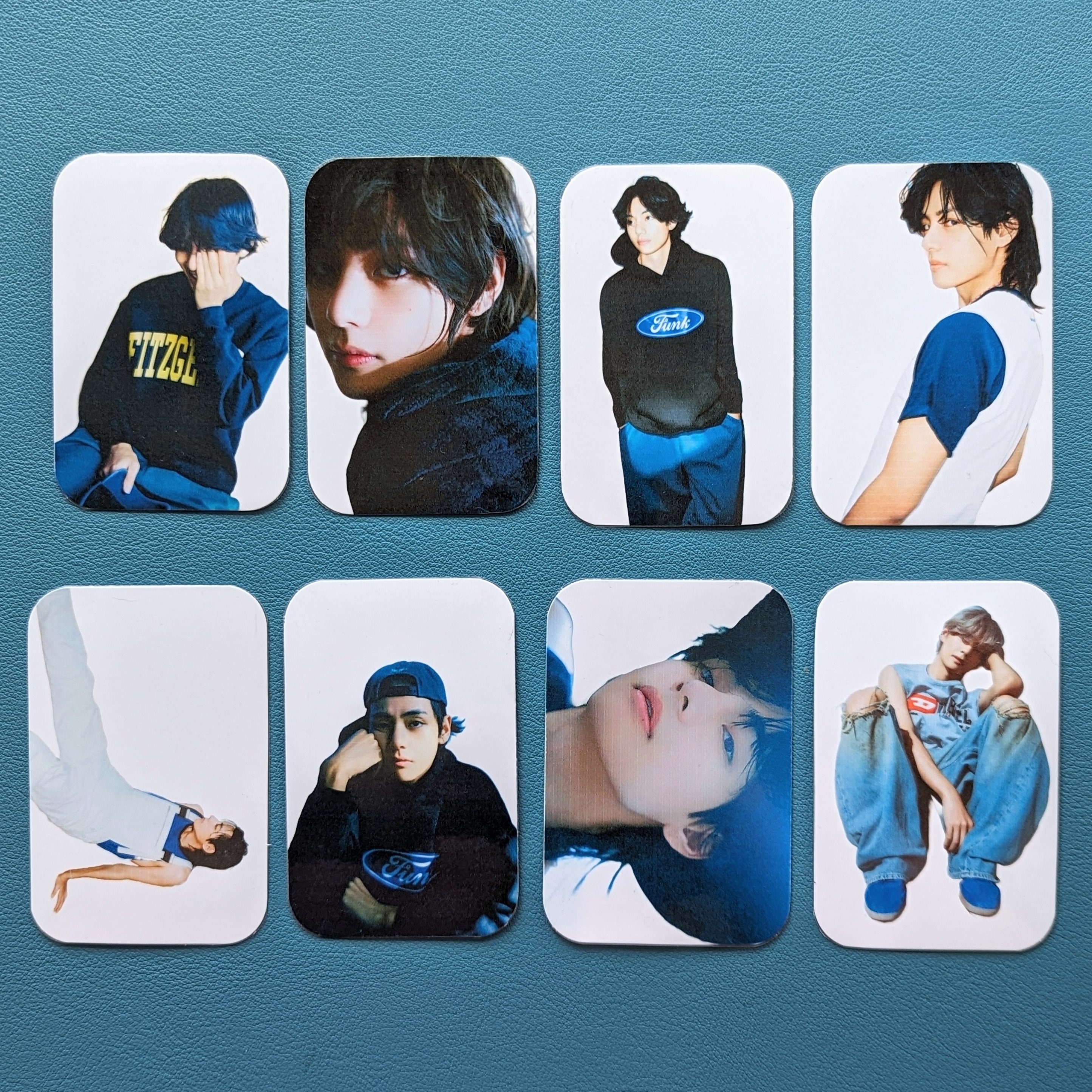 Taehyung Layover Fanmade Photocards Kim Taehyung Photocards - Etsy