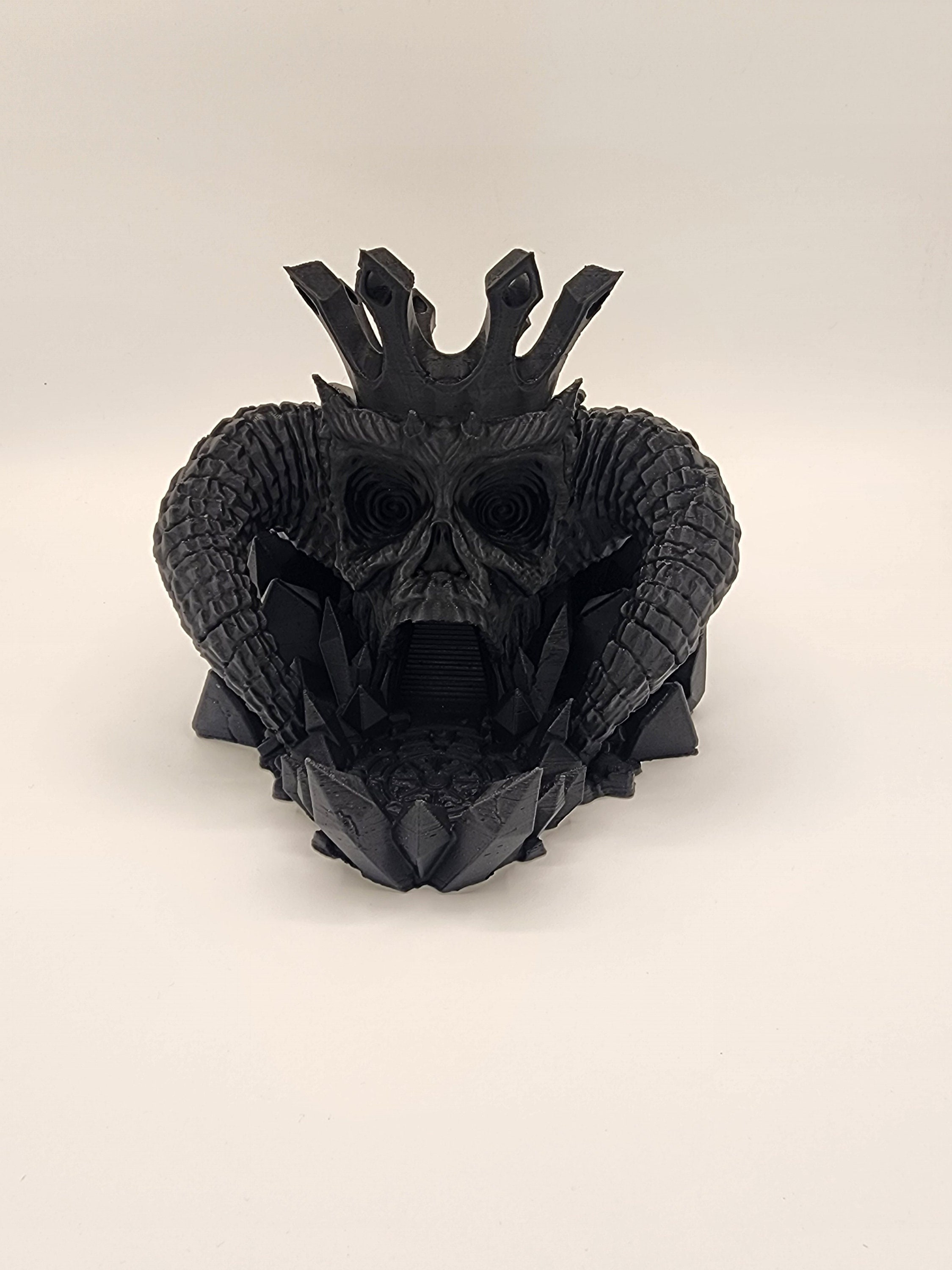 Demon King Skull Dice Tower,dnd, Games, Dice Tower and Tray, Board ...