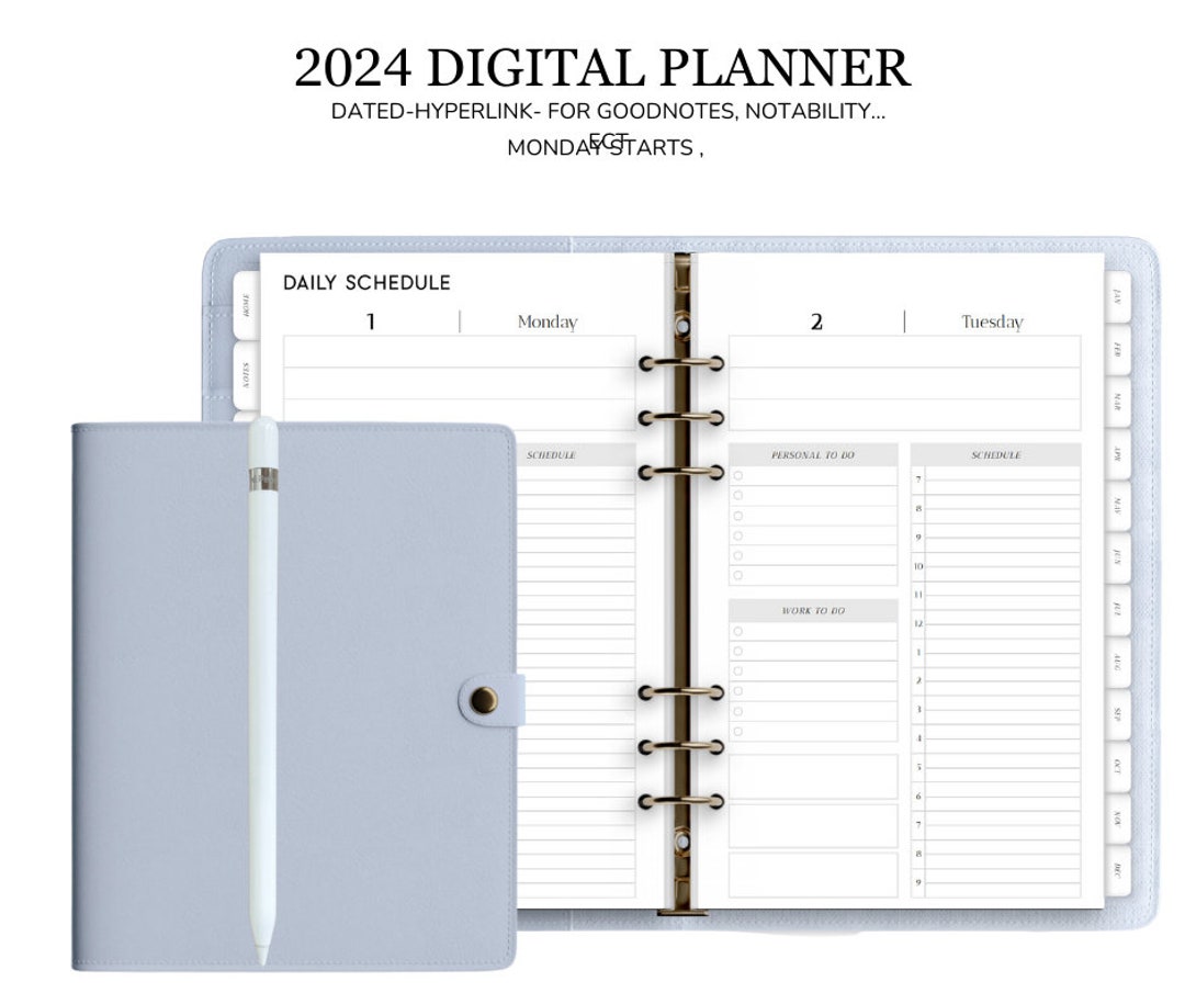 2024 Digital Planner,ipad Planner,notability Planner,goodnotes Planner ...