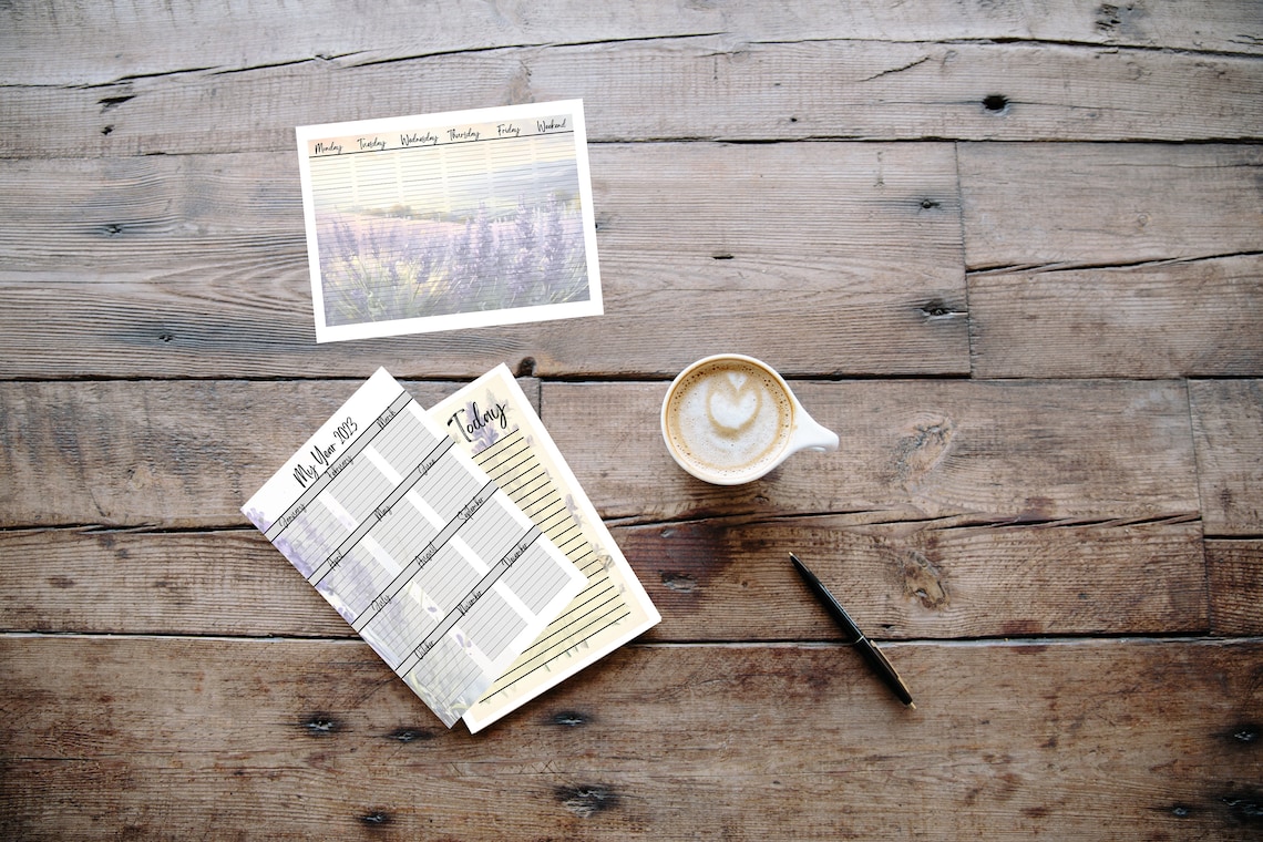 Yearly Planner At-a-glance, Plan Homeschool, Business, and Personal ...