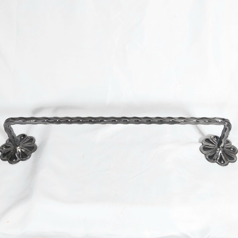 Iron Towel Bar - Etsy