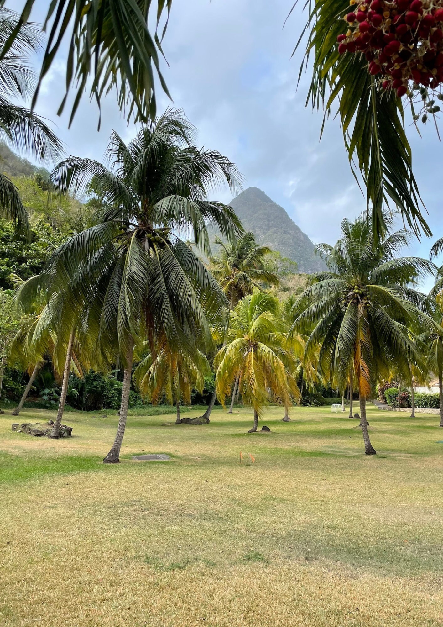 Set of 2 St. Lucia, Digital Wall Art, Caribbean Wall Art, Mountains ...