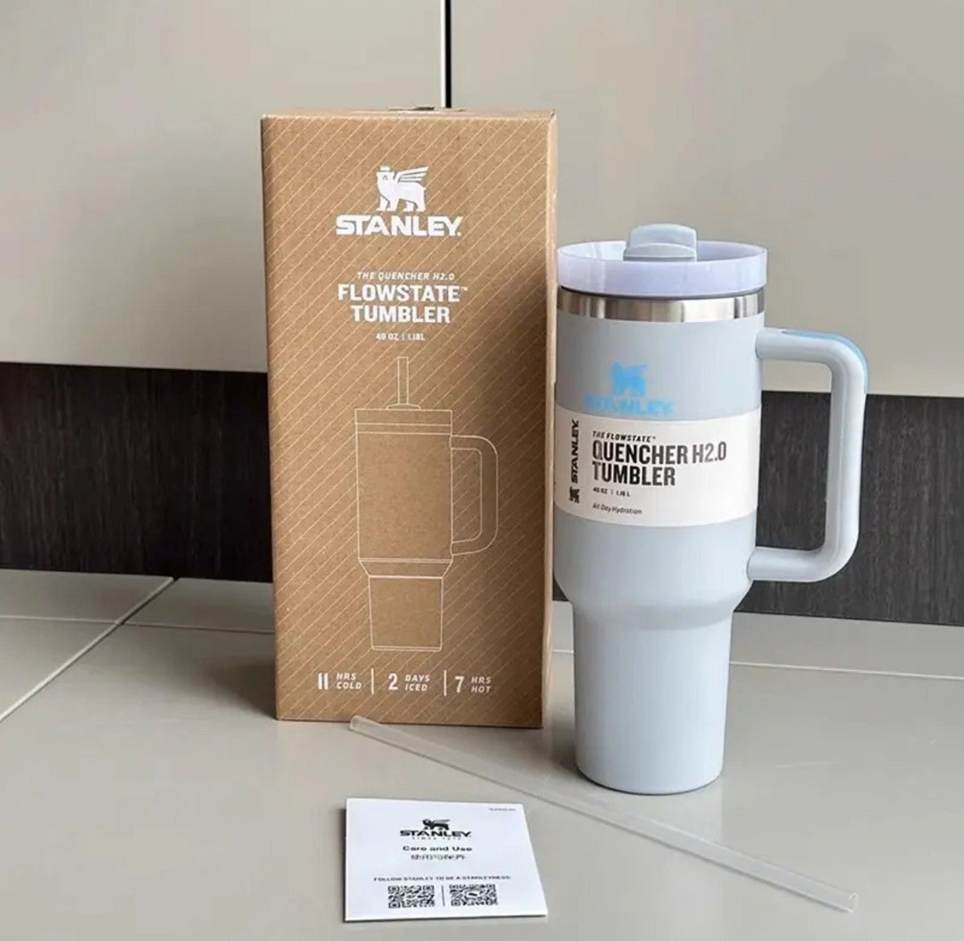 Stanley 40 Oz Quencher Camelia Large Water Tumbler With Straw - Etsy