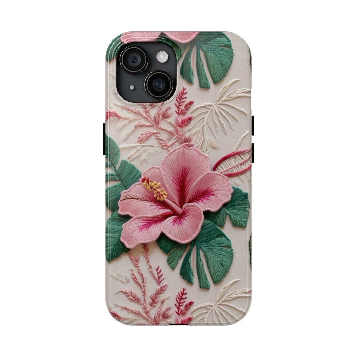 Coconut Girl Hibiscus Phone Case Girly Beach Vibes Inspired Phone Cover ...