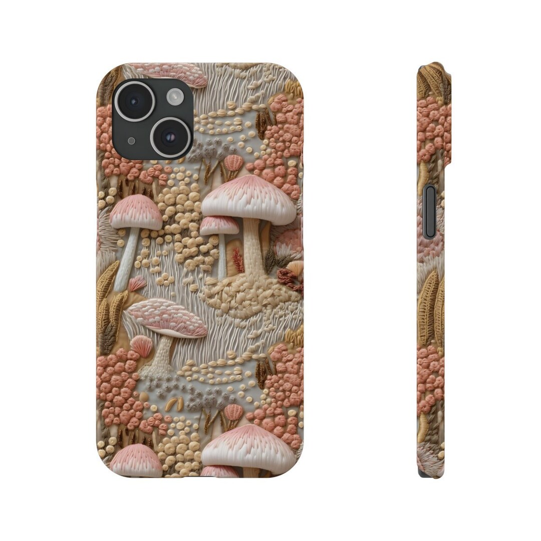 Mushroom Phone Case Cottagecore Forest iPhone 15 13 14 Samsung ...
