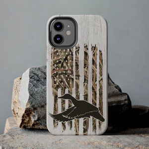 Duck Hunter Phone Case, Waterfowl Hunting Phone Cover, Bird Hunter Gift ...