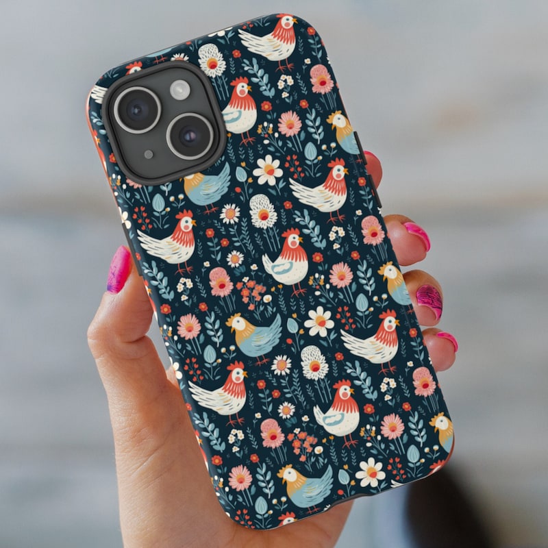 Chicken Phone Case - Etsy