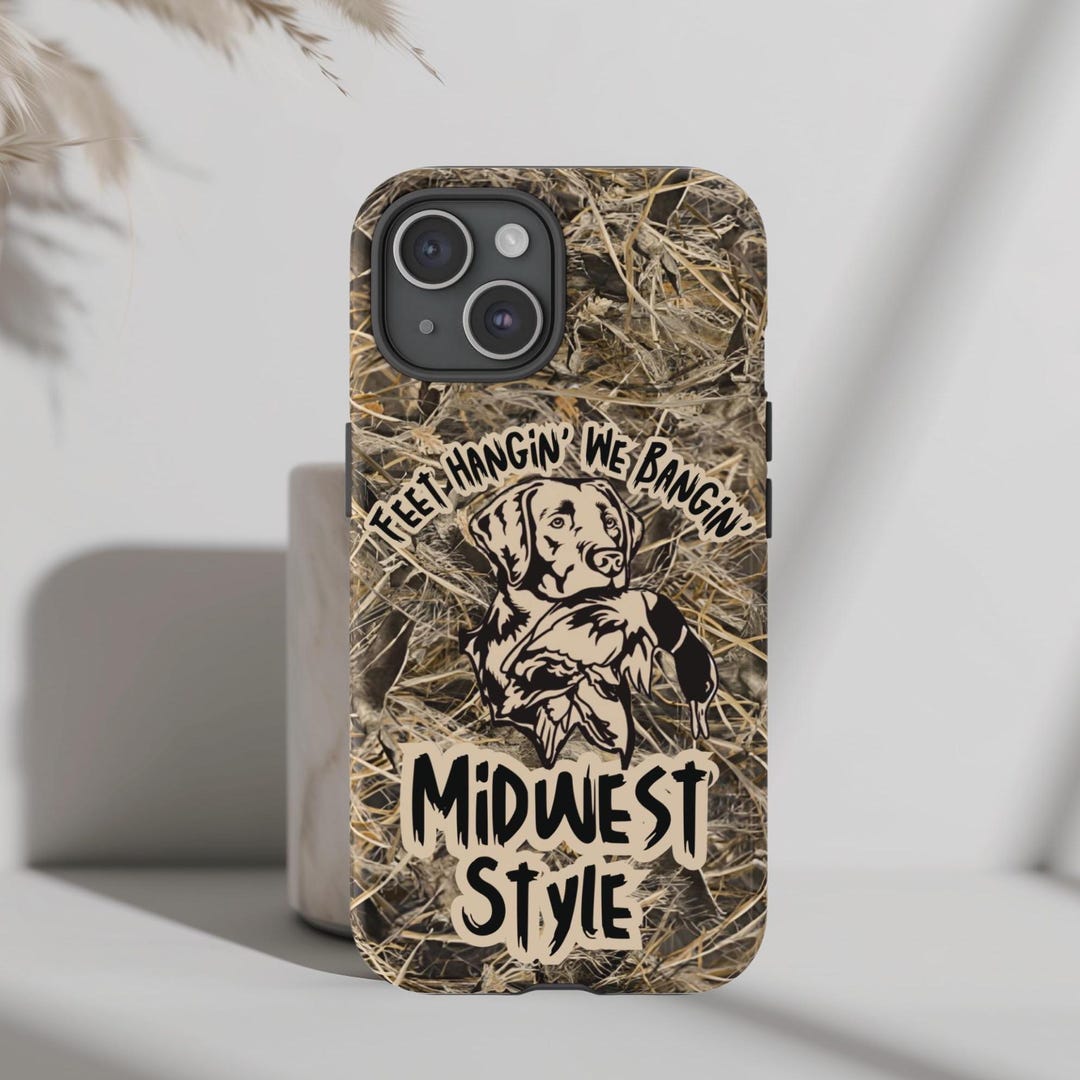 Midwest Style Duck Hunting Phone Case | Bird Dogs | Hunters Phone Cover ...