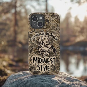 Midwest Style Duck Hunting Phone Case | Bird Dogs | Hunters Phone Cover ...