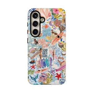 Beach Surf Inspired Collage Phone Case | Coastal Vibes Inspired Phone ...