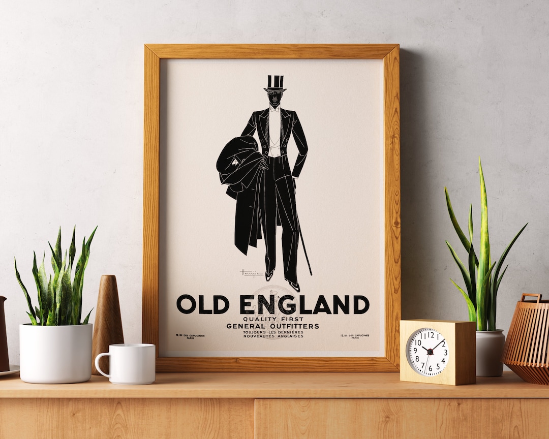 Downloadable Prints | Advertising Poster | Gentleman Fashion ...