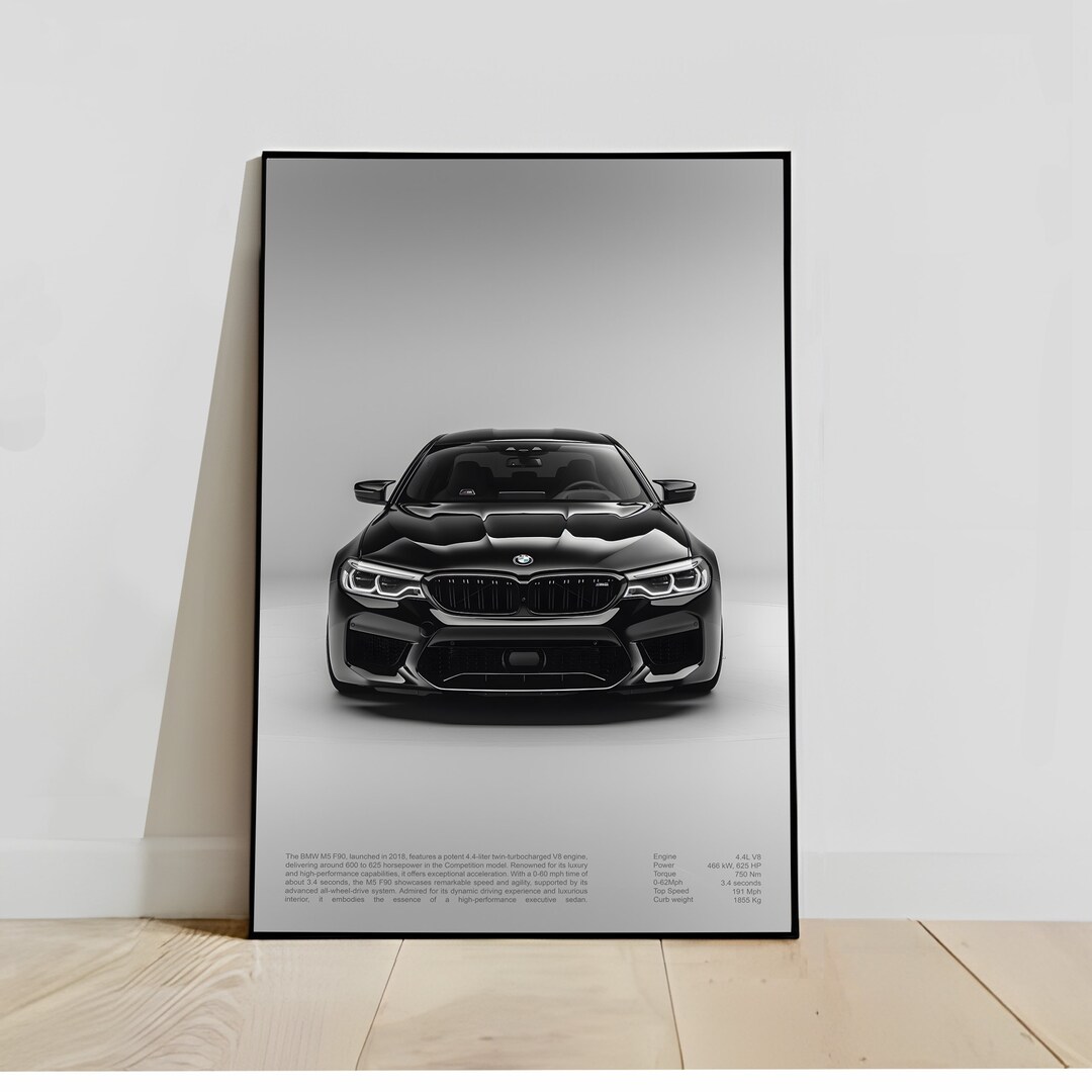 Bmw F90 Poster