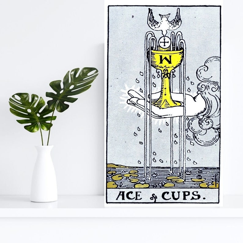 Digital Download Tarot Card, Printable Wall Art, Download Tarot Poster ...