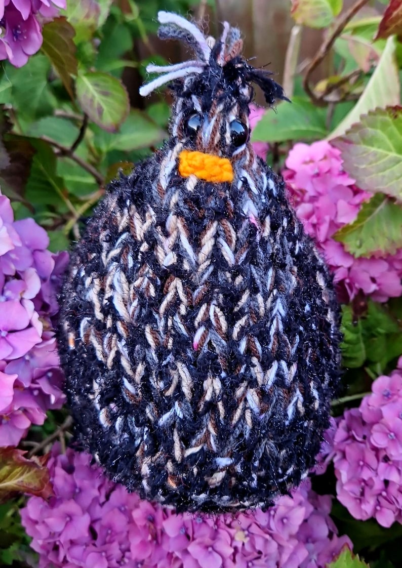 Chunky Big Knitted Chicken Plush - Etsy