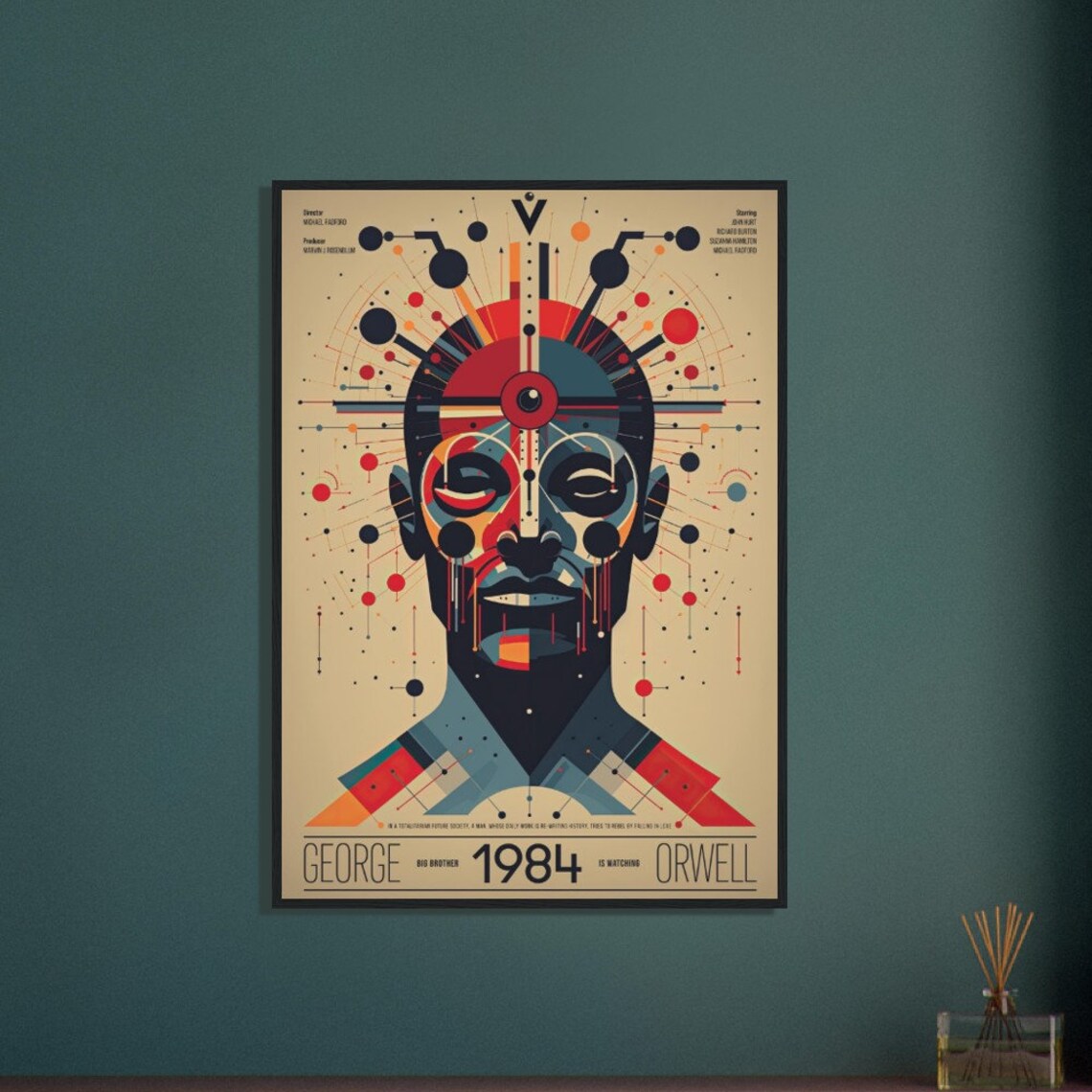 1984 Movie Poster - George Orwell Wall Art - Etsy Canada