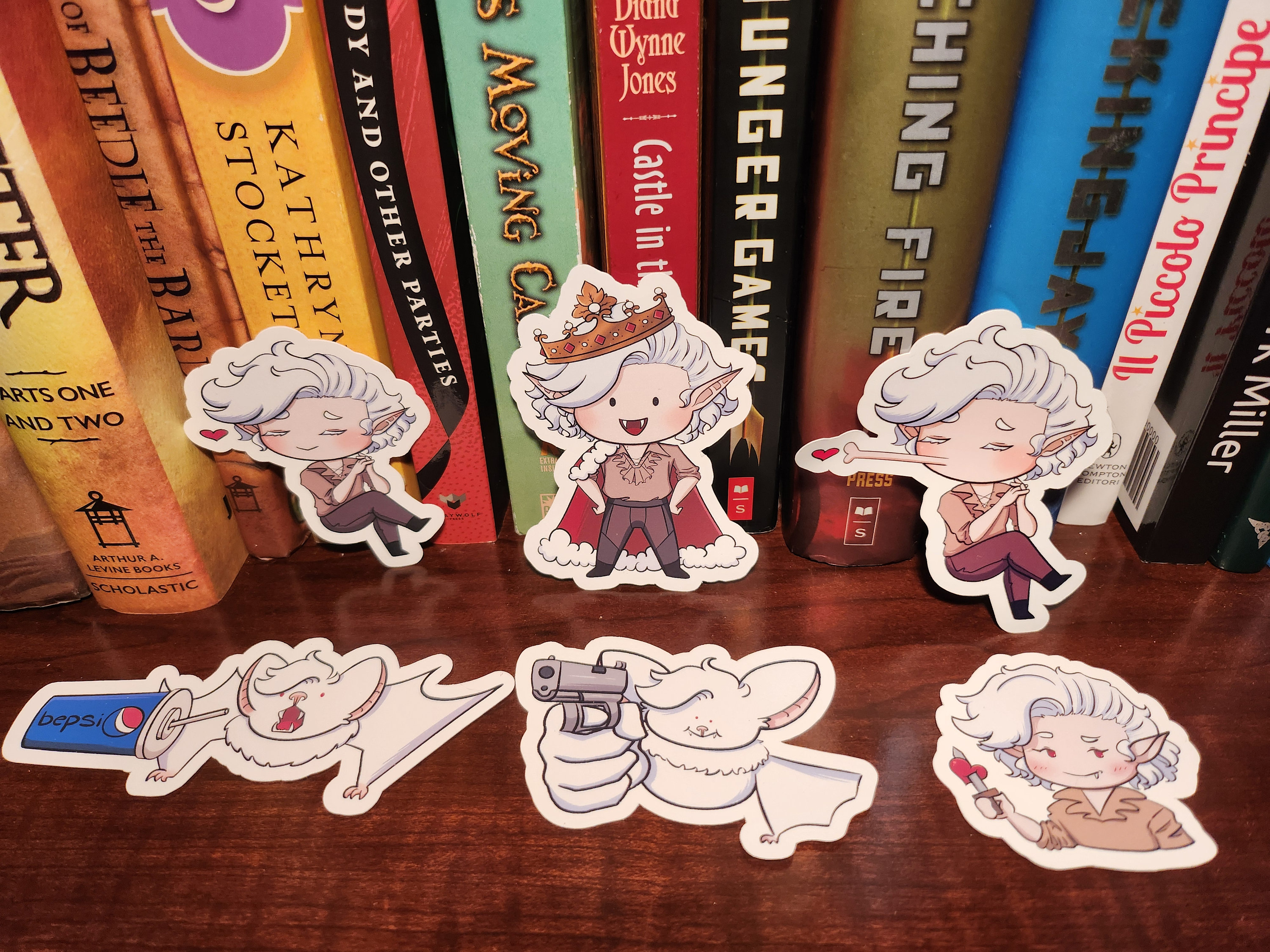 Astarion Batstarion Meme Stickers Baldur's Gate 3 Astarion - Etsy