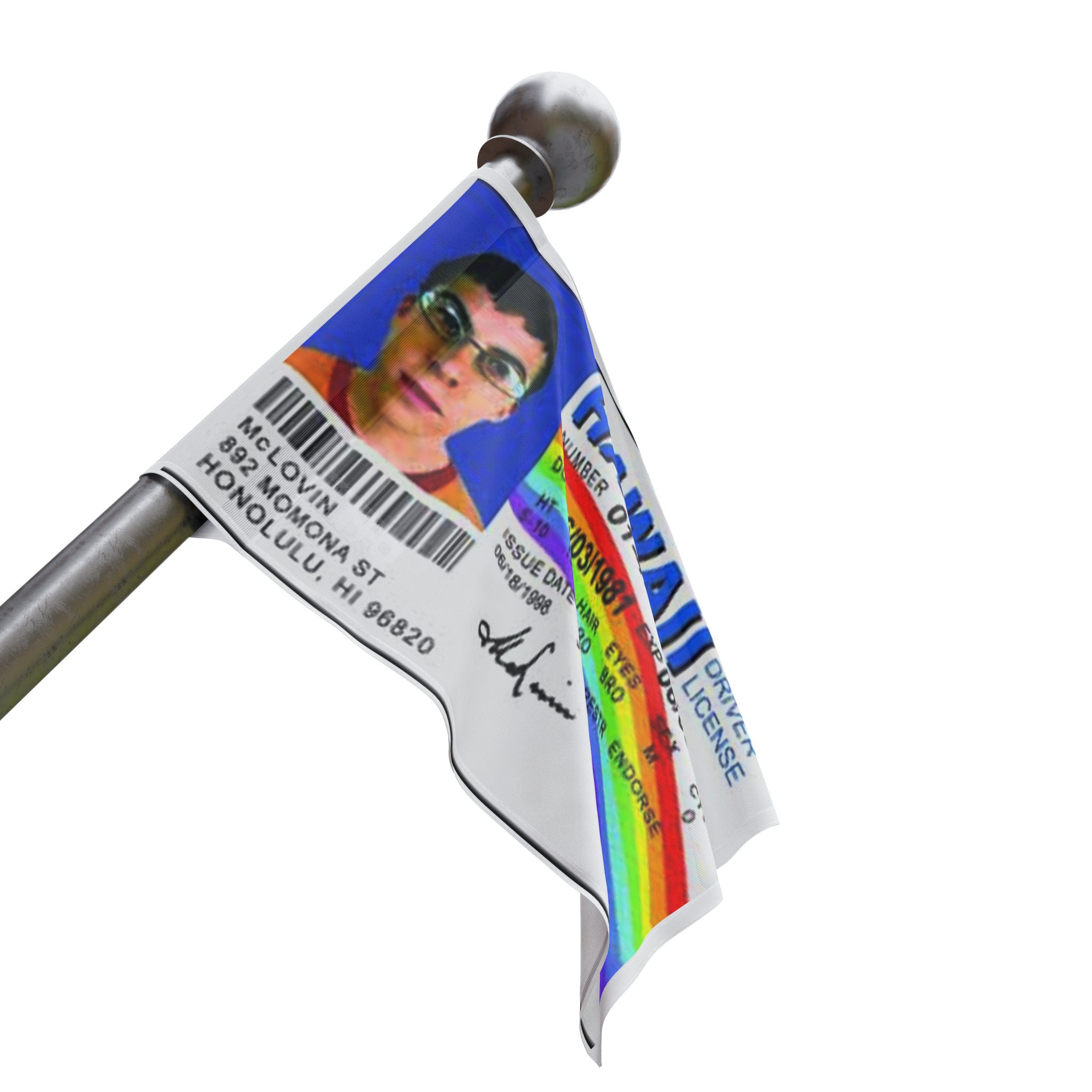 Mc Lovin ID Flag - Etsy