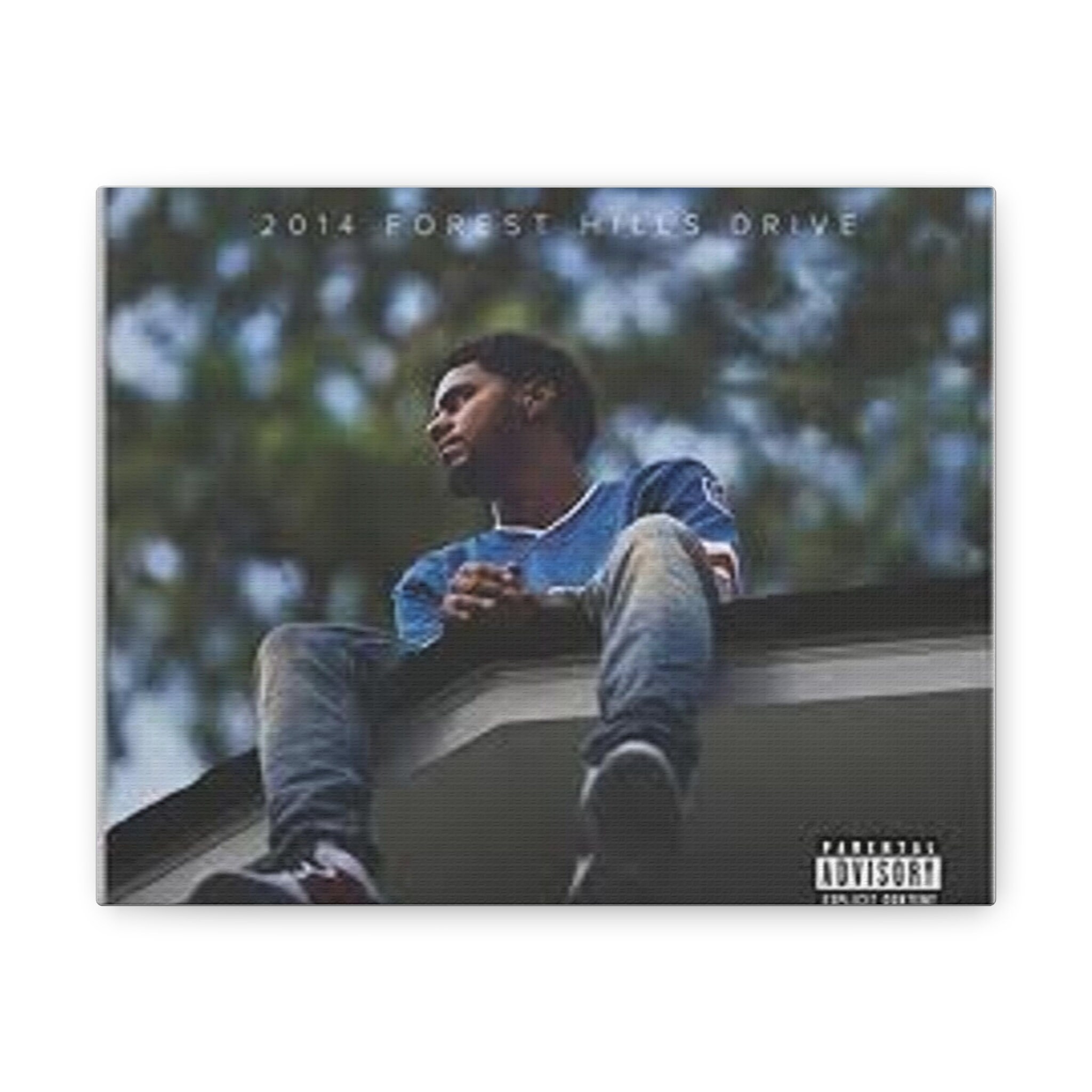 J Cole Album Cover Canvas, 2014 Forest Hills Drive. - Etsy