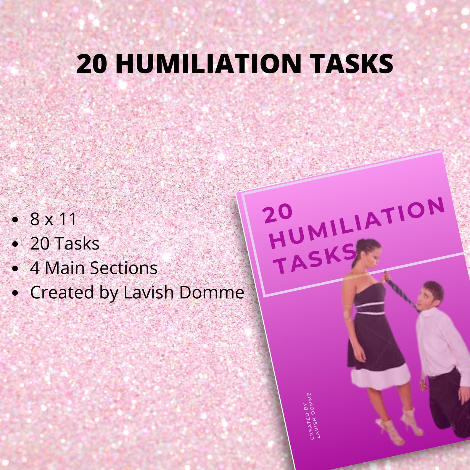 20 Humiliation Task, Sissy Training, Femdom Tasks for Submissives - Etsy