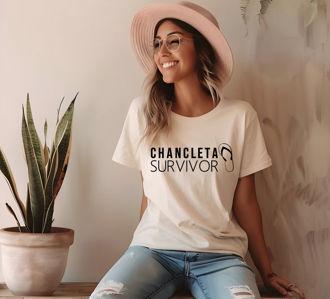 Chancleta Survivor SVG, Spanglish Svg, Funny Spanglish Svg, Latina ...