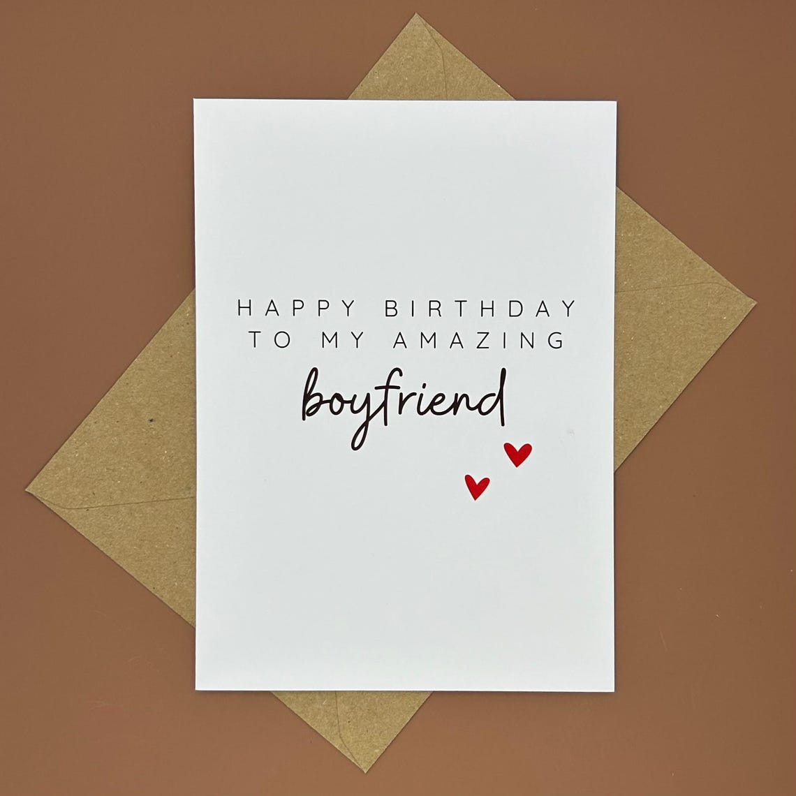 Boyfriend Birthday Card - Etsy