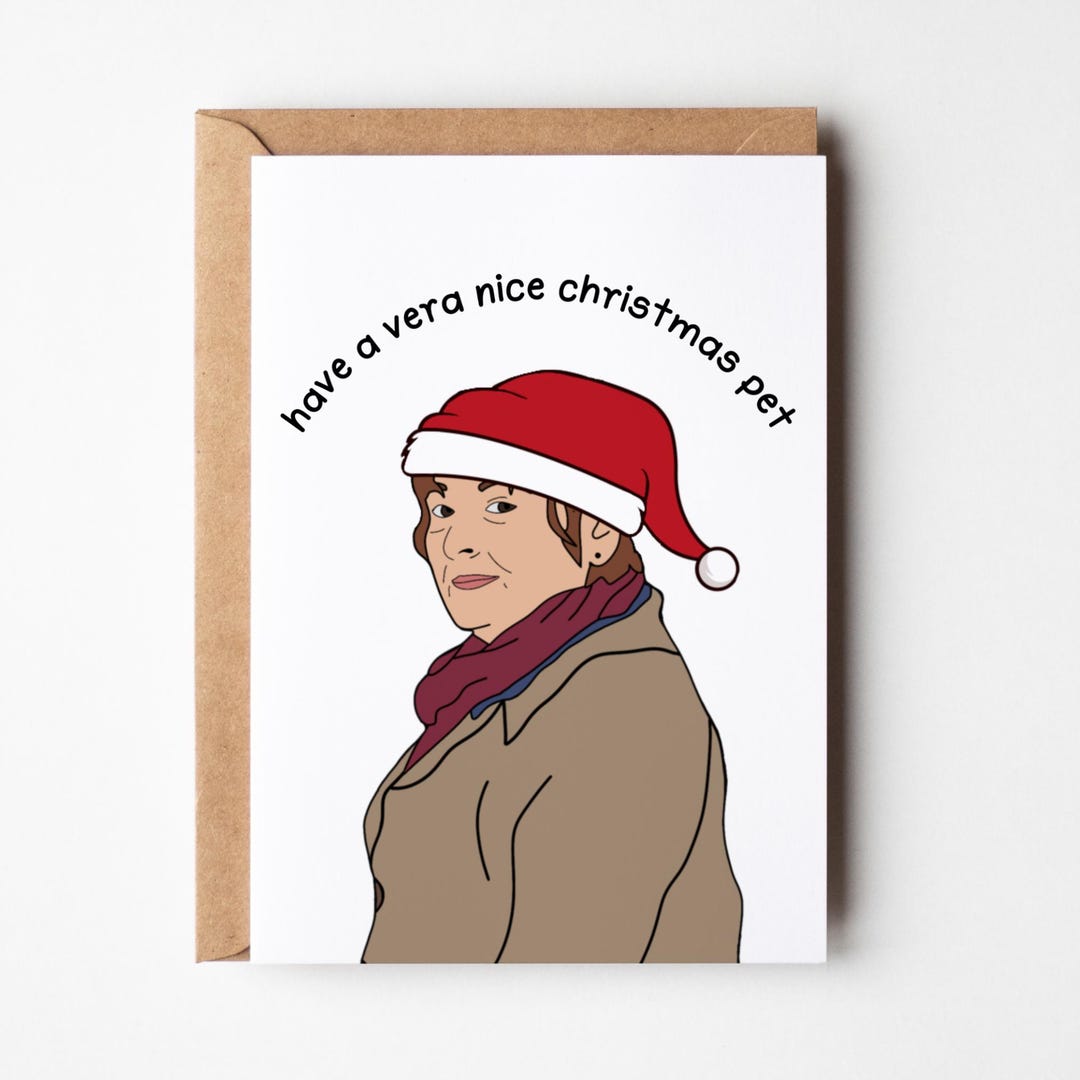 Vera Stanhope - Have a Vera Nice Christmas Card | Vera Fans | Vera ...