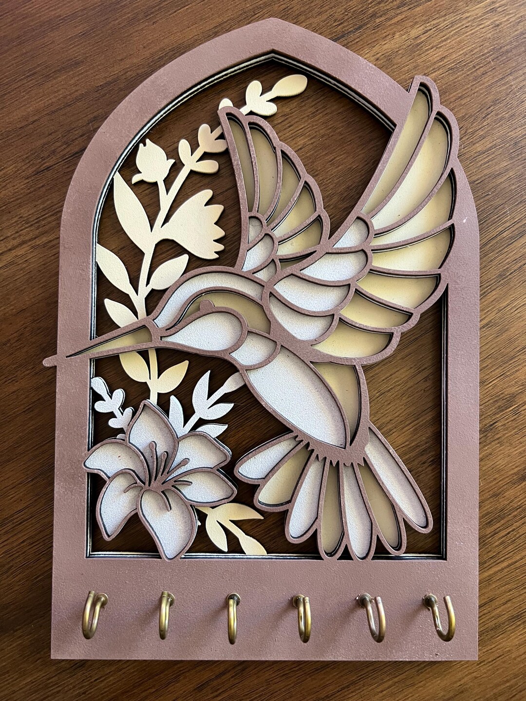 Hummingbird Key Holder - Etsy