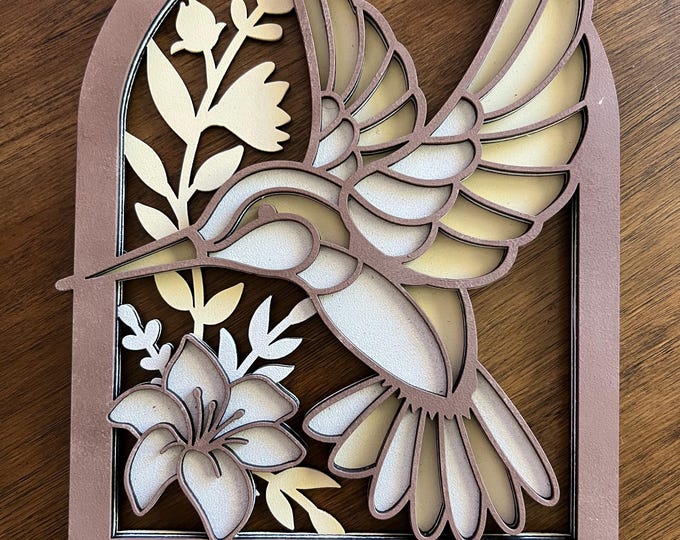Hummingbird Key Holder - Etsy