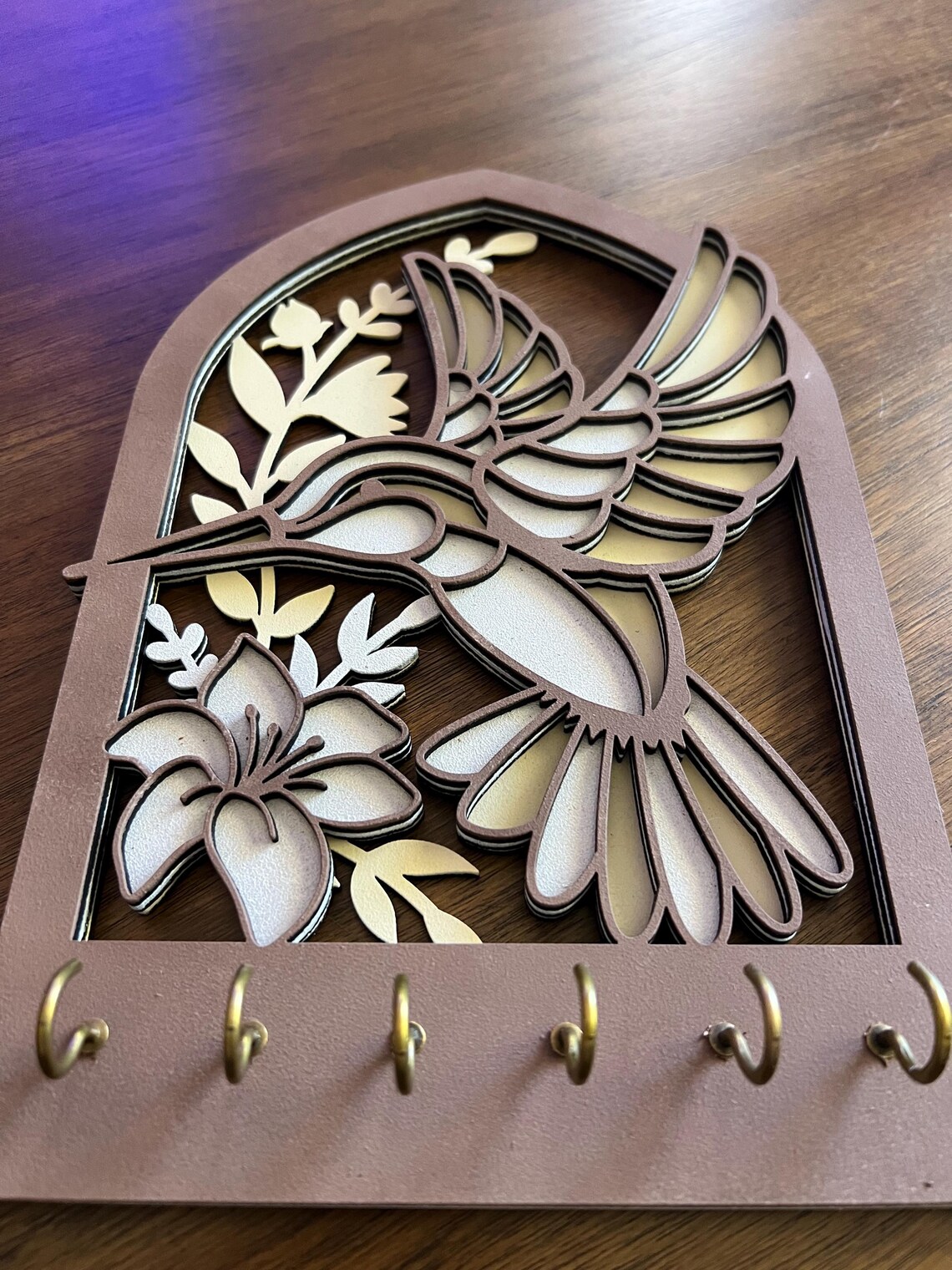 Hummingbird Key Holder - Etsy