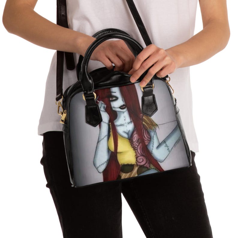 Nightmare Before Christmas Shoulder Handbag, Jack and Sally Back and ...