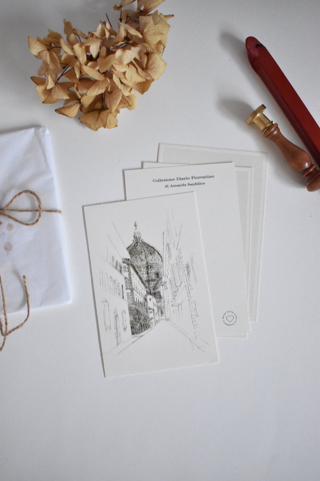 Set of Florence Postcards - Etsy