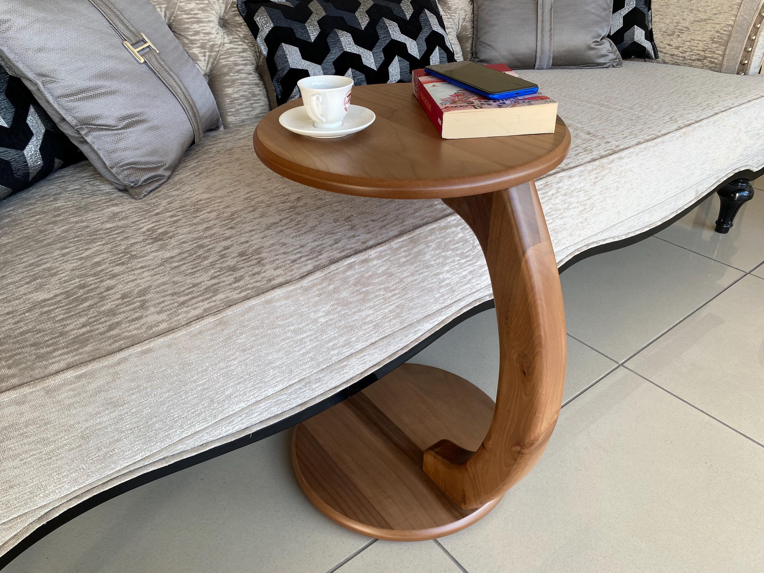 Round laptop table store