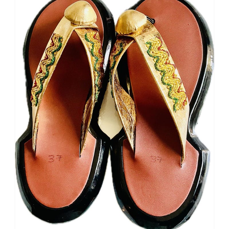 African Sandals for Women - Etsy