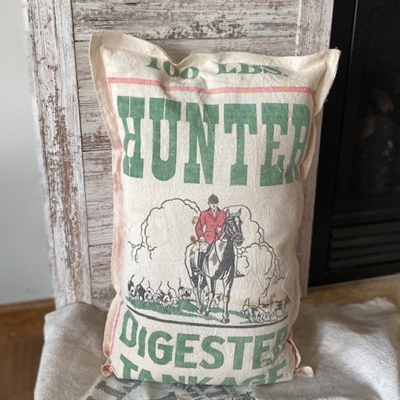 Grain Sack Decor - Etsy