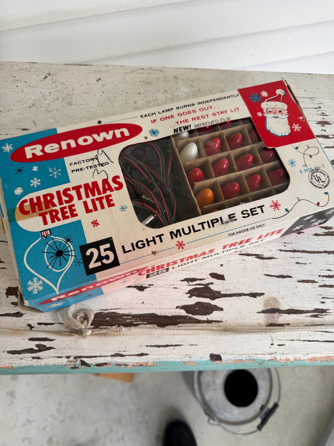 Christmas Tree Lite Multiple Set - Vintage in Original Packaging ...