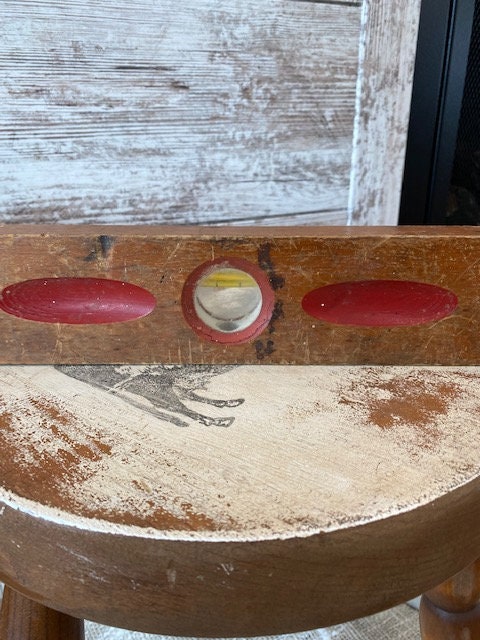 Wood Vintage Level Tool, Wooden Level, Old Wooden Farmhouse Tool Ready ...