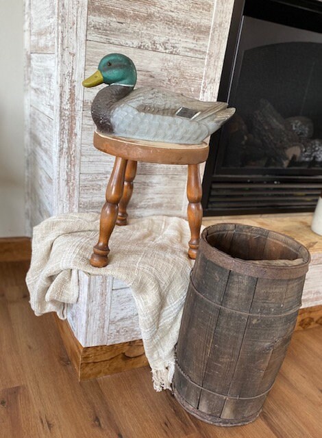 Antique Drake Paper Duck Decoy Paper Mache, Old Paper Drake Duck ...